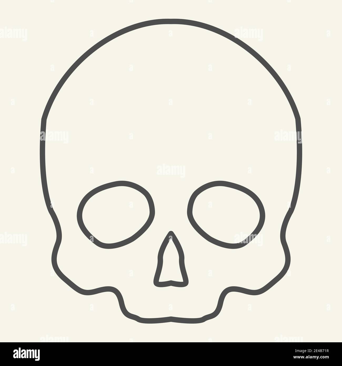 Skull Clipart Outline