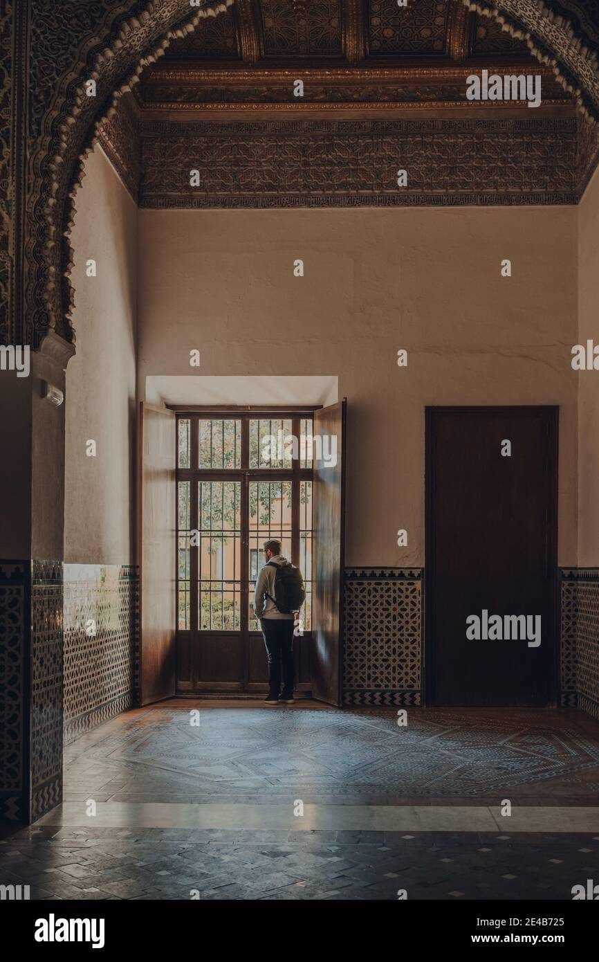 Building Inside Alcazar Royal Palace High Resolution Stock Photography ...