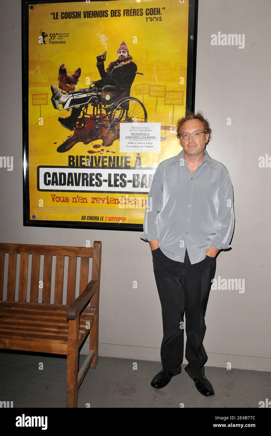 Actor Josef Hader attending the premiere of 'Bienvenue A Cadavre-Les ...