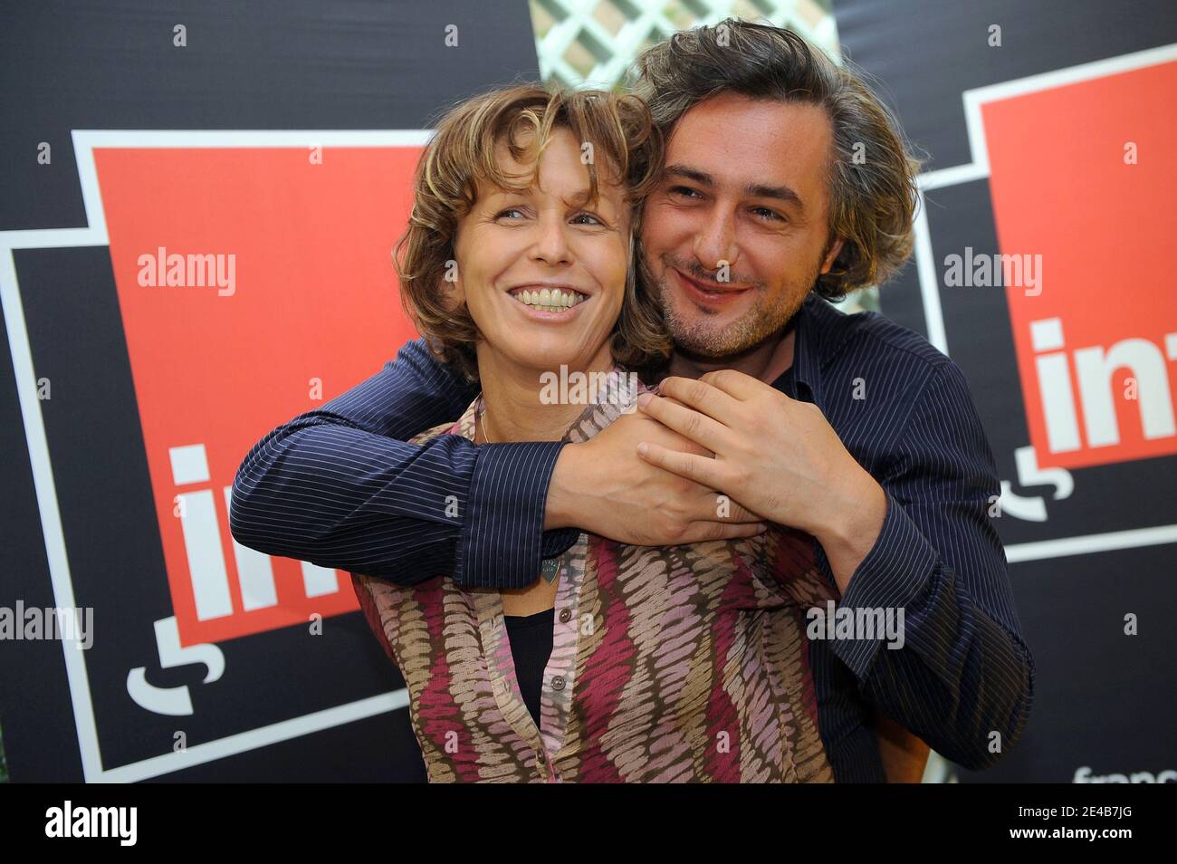 Pascale Clark, Nicolas Rey at the annual press conference of France ...