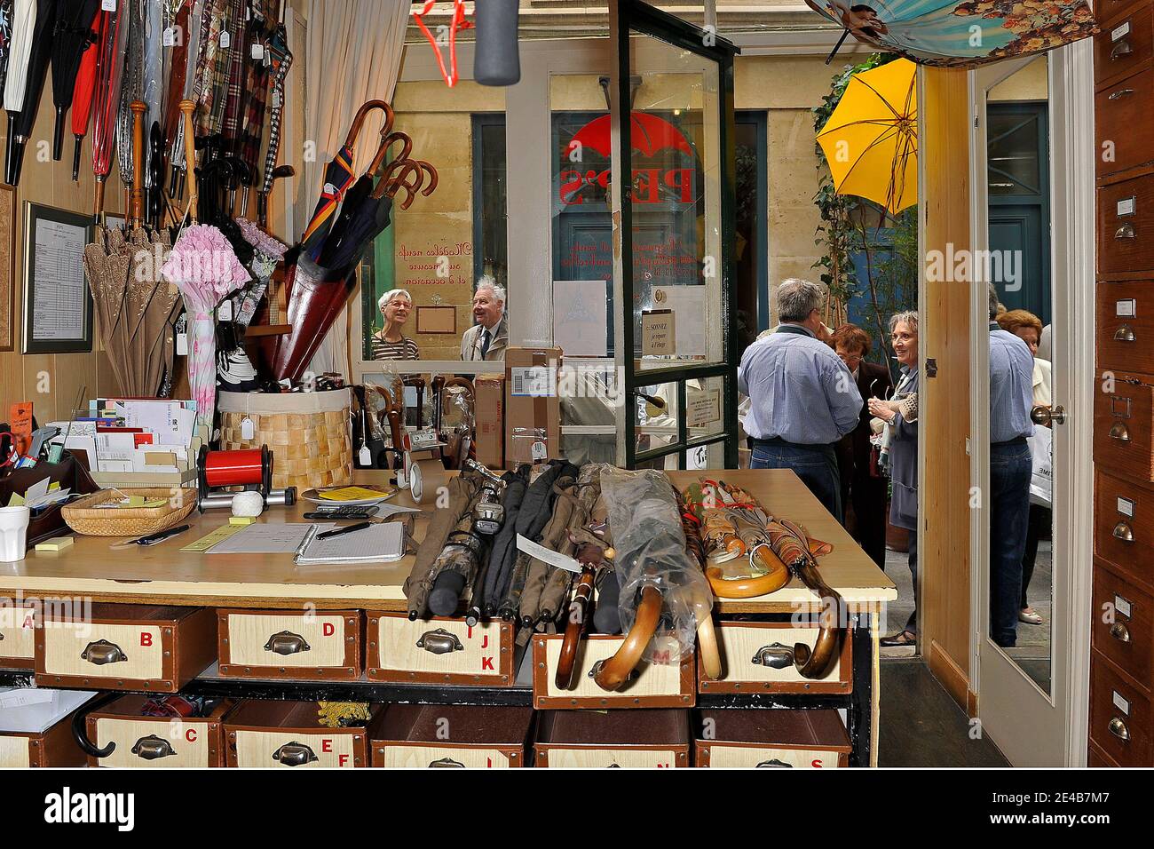 Pep's umbrella paris hi-res stock photography and images - Alamy