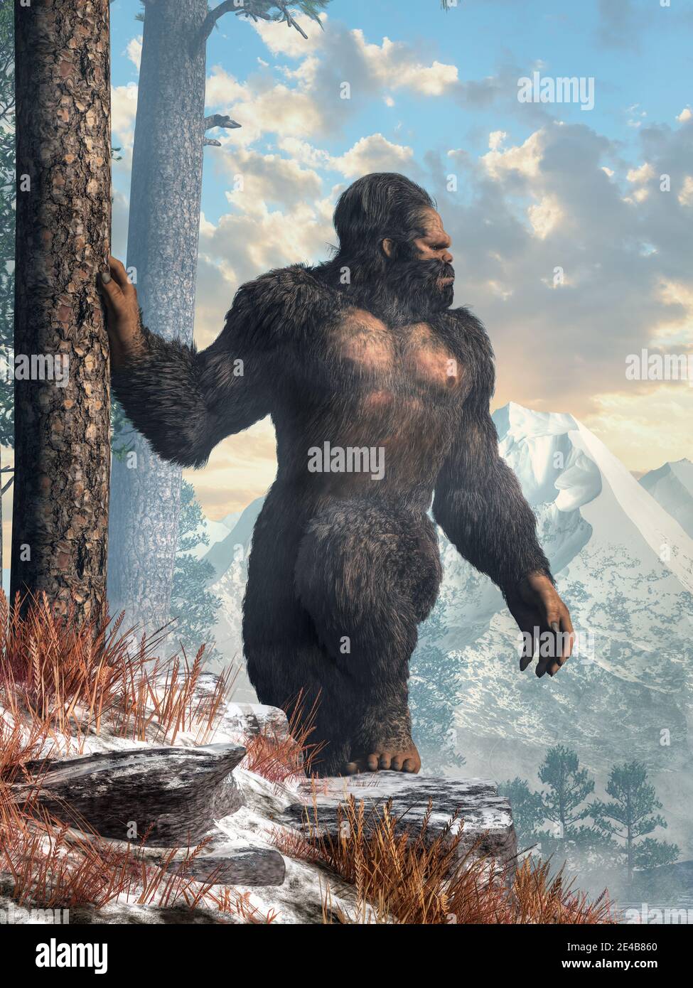 The mysterious bigfoot, a creature of folklore and legend, and the most popular cryptid of North ...