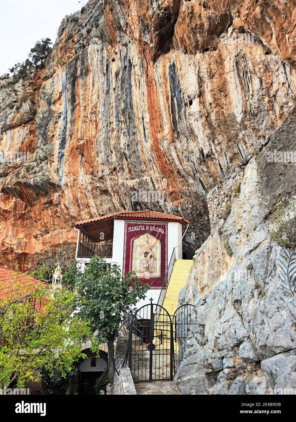 The Elonis Monastery was founded in the 15th century. It literally ...