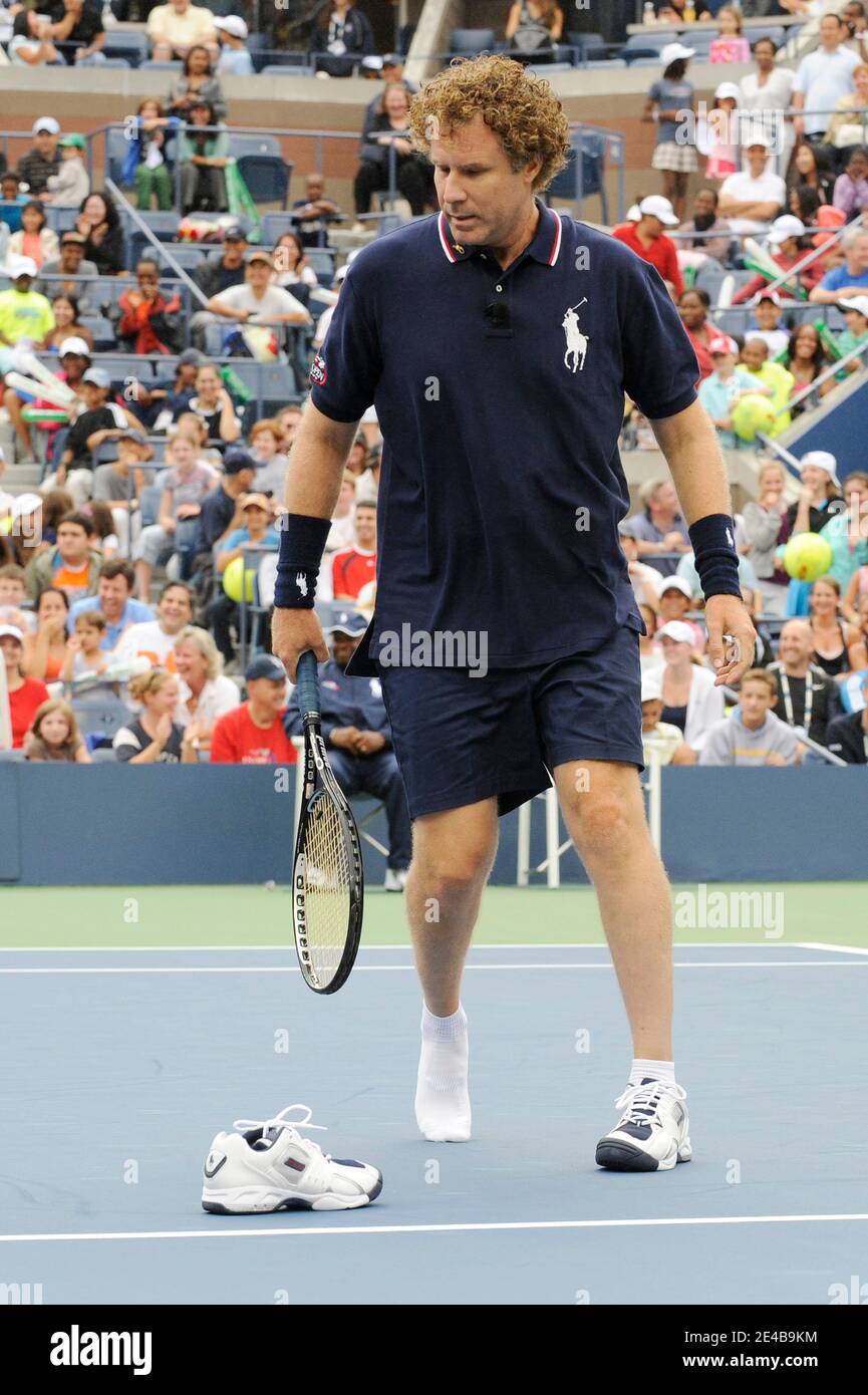 Us actor and comedian Will Ferrell at the Arthur Ashe Kids' Day 2009 To ...