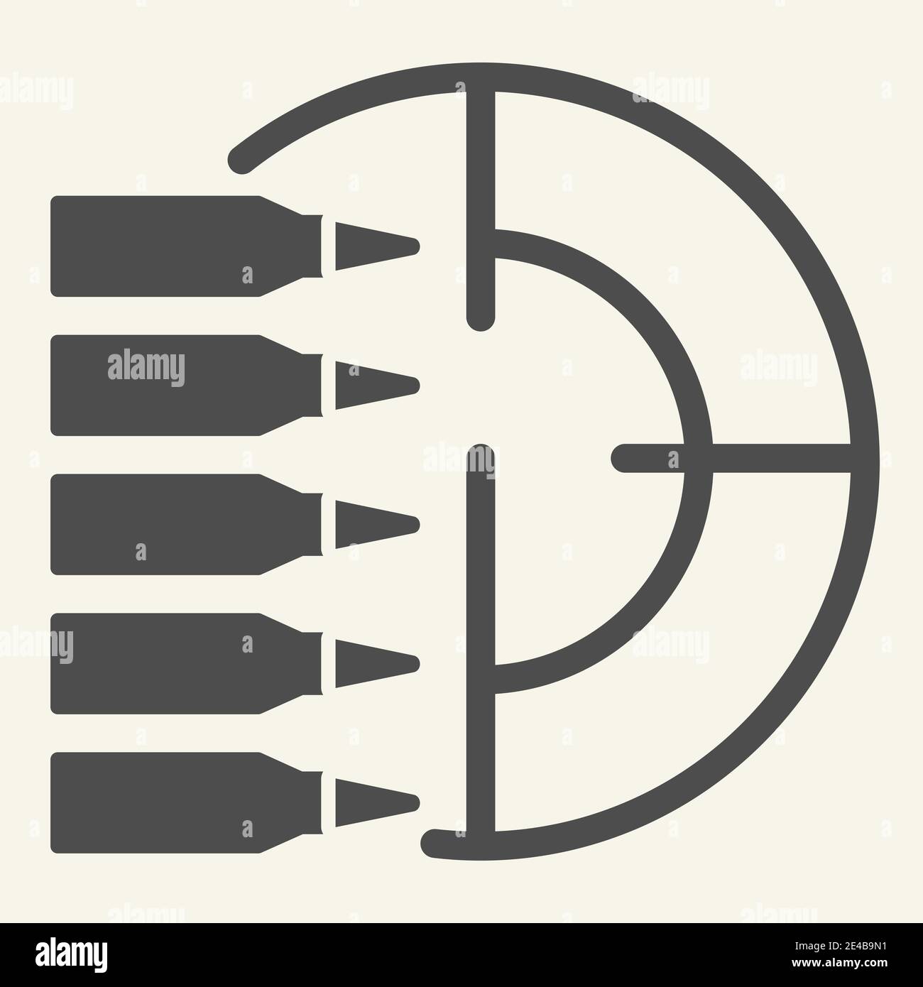 Solid shot Stock Vector Images - Alamy