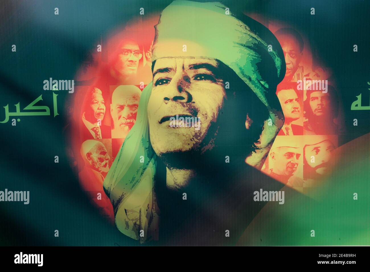 Gaddafi Poster High Resolution Stock Photography and Images - Alamy