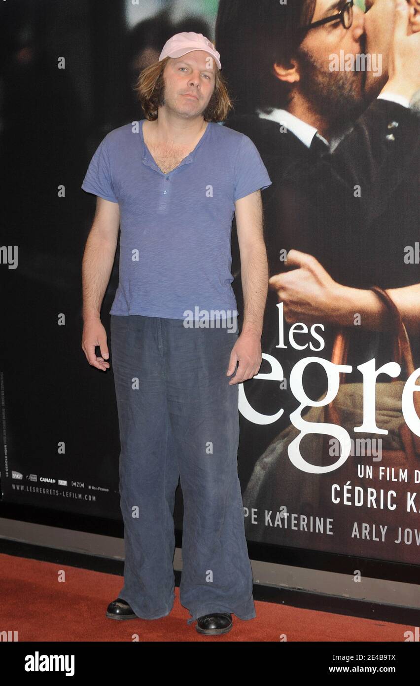 Philippe Katerine attending the premiere of 'Les Regrets' directed by ...