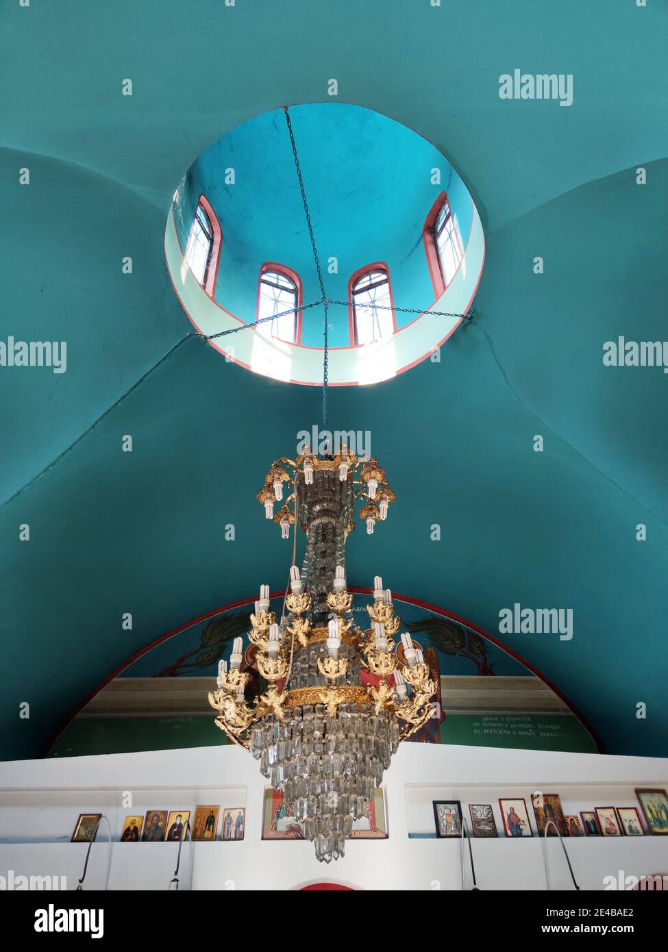 Church interior greece hi-res stock photography and images - Alamy