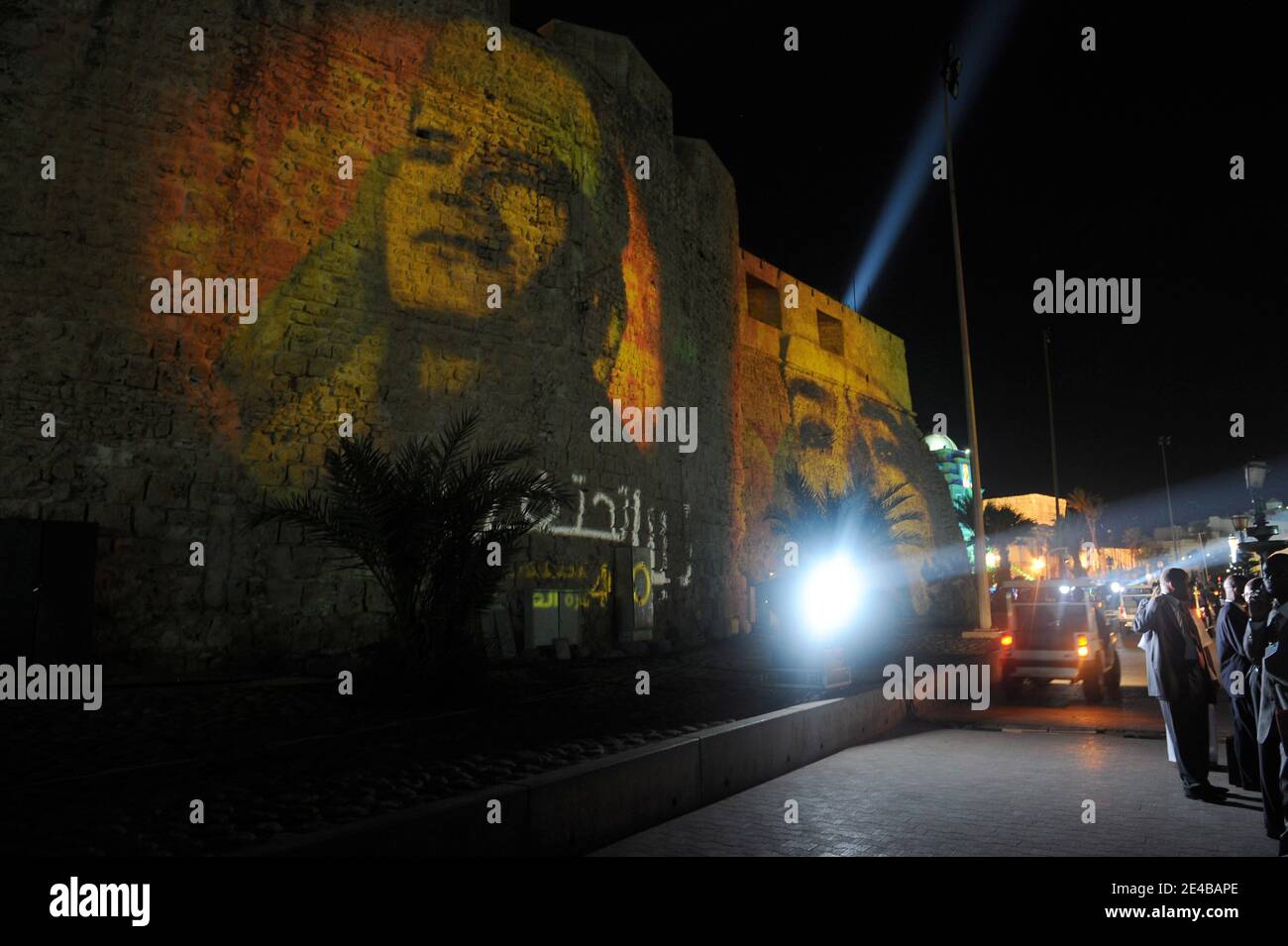 Atmosphere during military parade organised in Tripoli, Libya, on ...