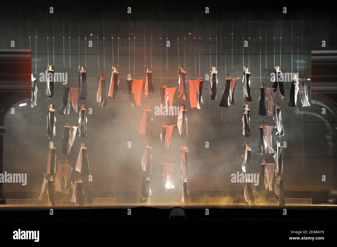 Atmosphere during a multi-million euros show organised in Tripoli ...