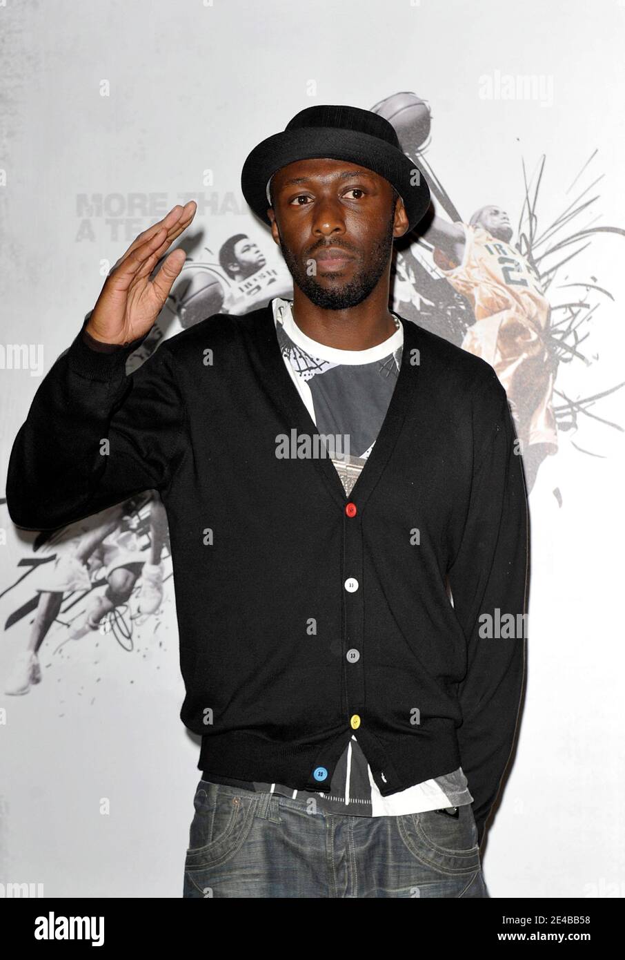 Thomas Ngijol attending the premiere of 'More Than A Game' at the ...