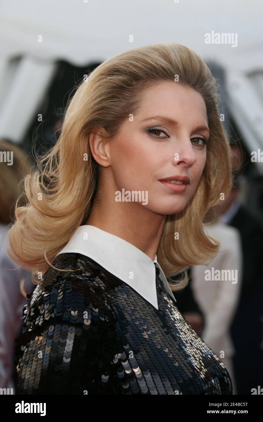 Frederique Bel poses during the opening ceremony of 35th 'Deauville ...
