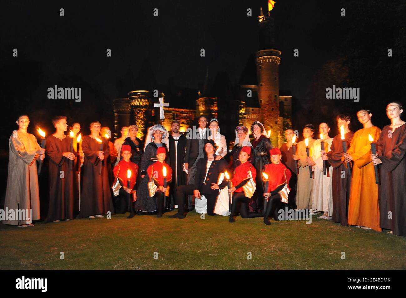 NO TABLOIDSEXCLUSIVE. Belgian Prince Edouard de Ligne La Tremoille and ...