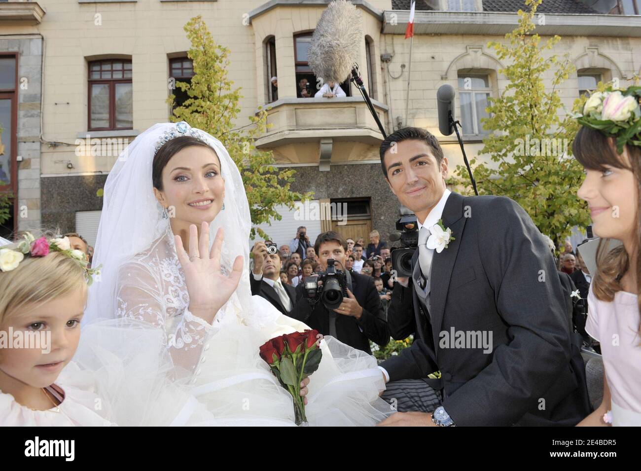 NO TABLOIDSEXCLUSIVE. Religious wedding of Belgian Prince Edouard de ...