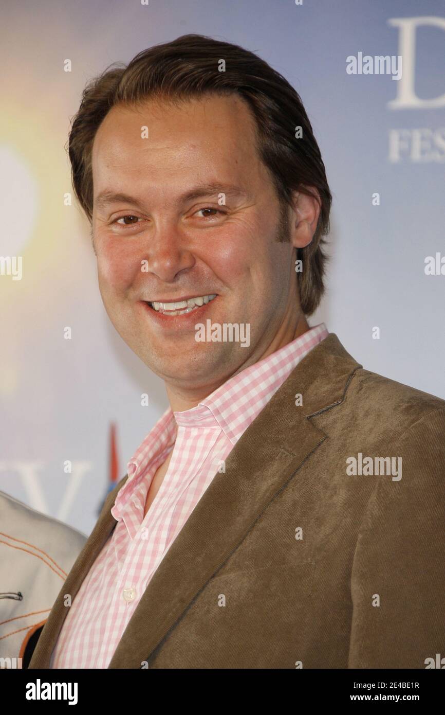 Actor Christian McKay poses for a photocall for 'Me and Orson Welles ...