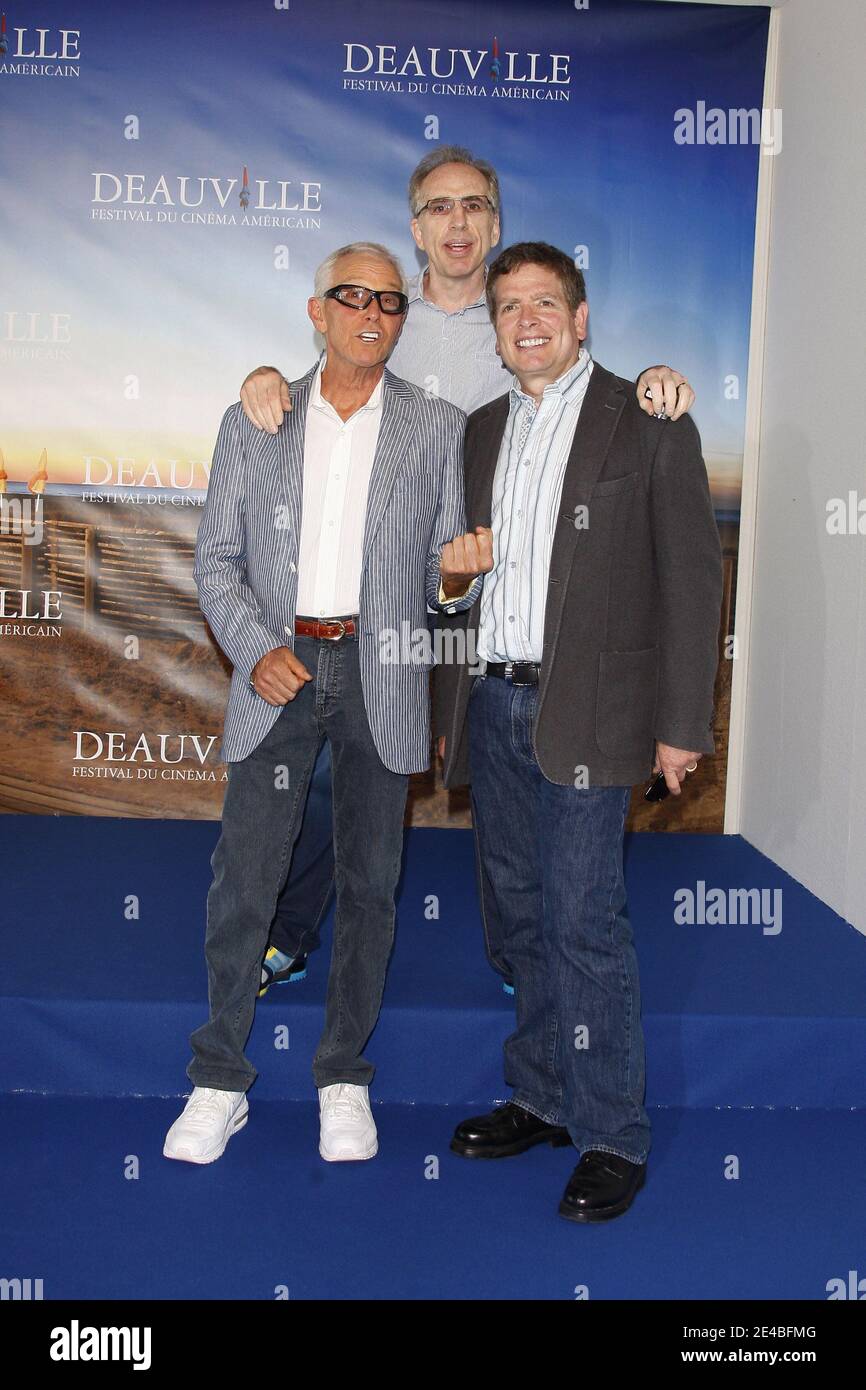 Directors, screenwriters and producers David Zucker, Jim Abrahams and ...