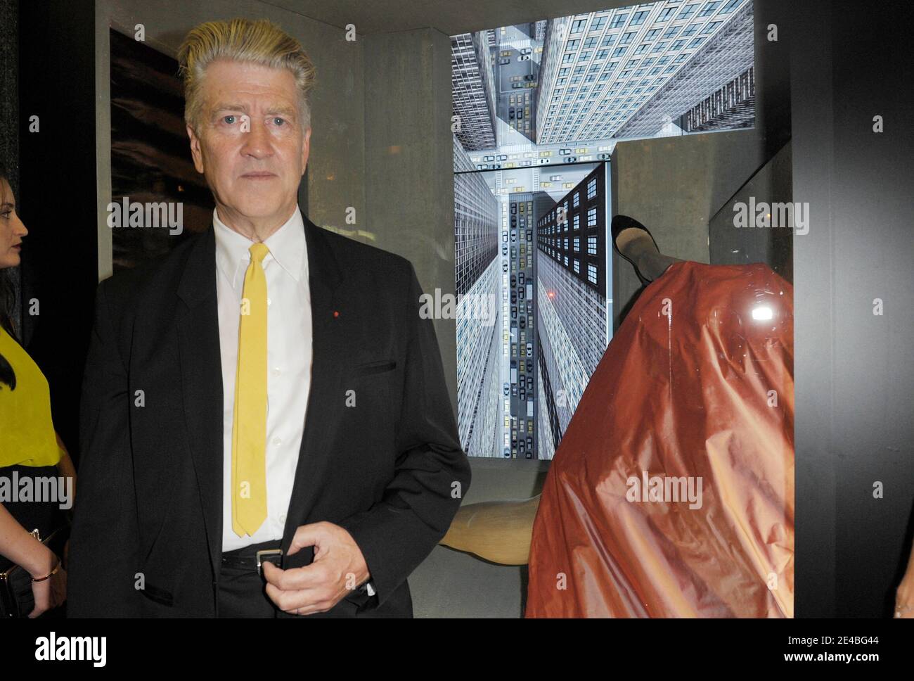 David Lynch attending the opening of David Lynch exhibition held at the ...