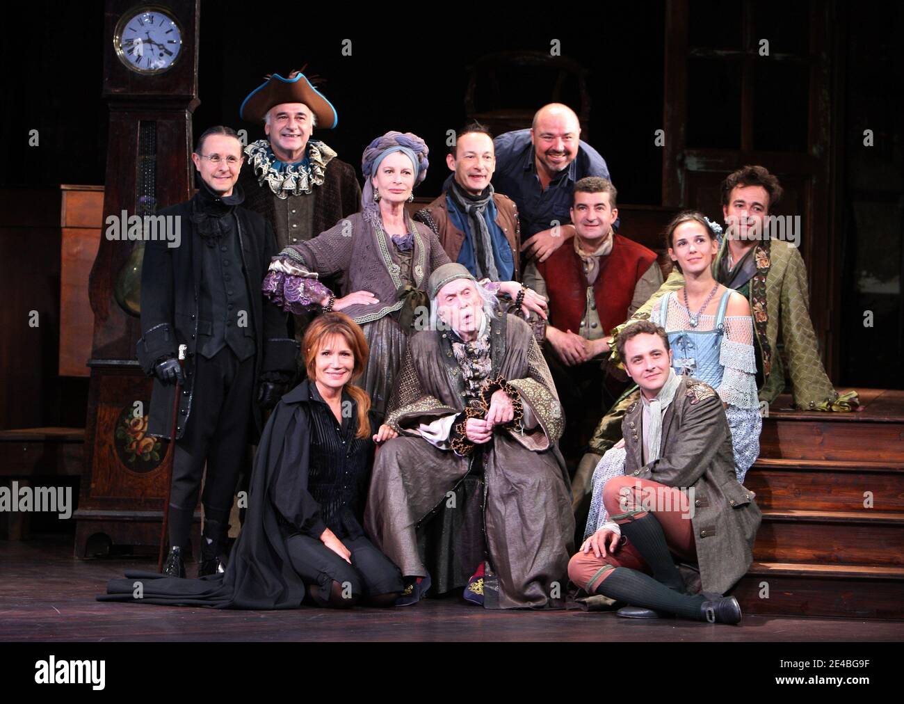 "Clementine Celarie, Robert Hirsch,Benjamin Boyer, Claire Nadeau ...