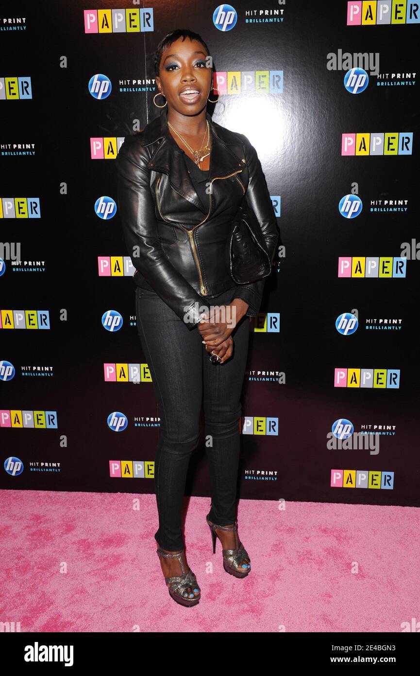 Estelle attends the PAPER Magazine & HP 25th Anniversary Gala at The ...