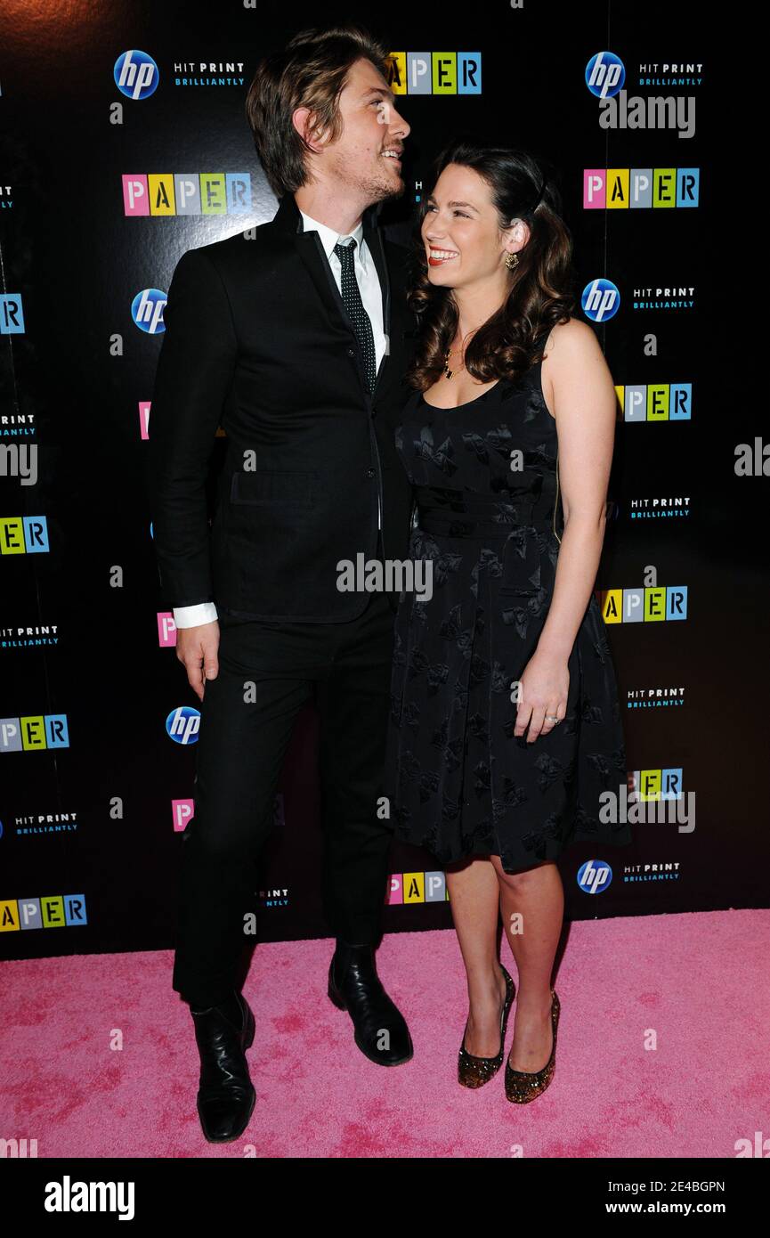 Taylor Hanson and his wife Natalie attend the PAPER Magazine & HP 25th ...