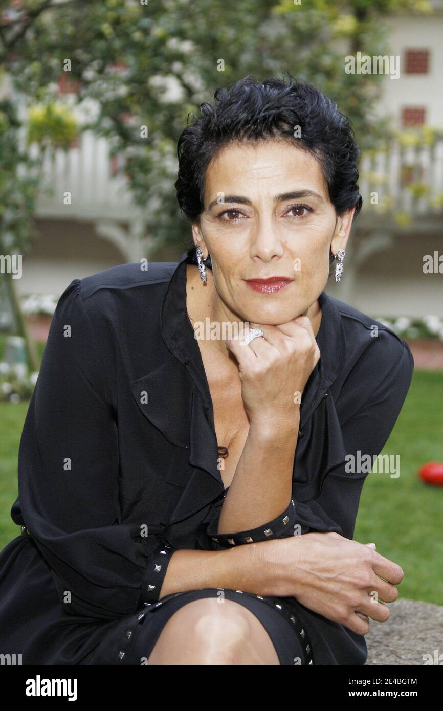 EXCLUSIVE. Palestinian actress, director and screenwriter Hiam Abbass ...
