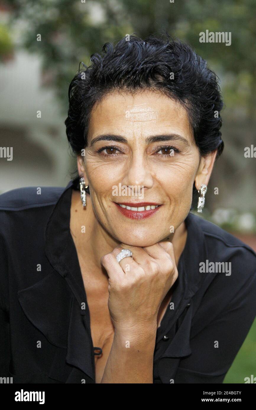 EXCLUSIVE. Palestinian actress, director and screenwriter Hiam Abbass ...