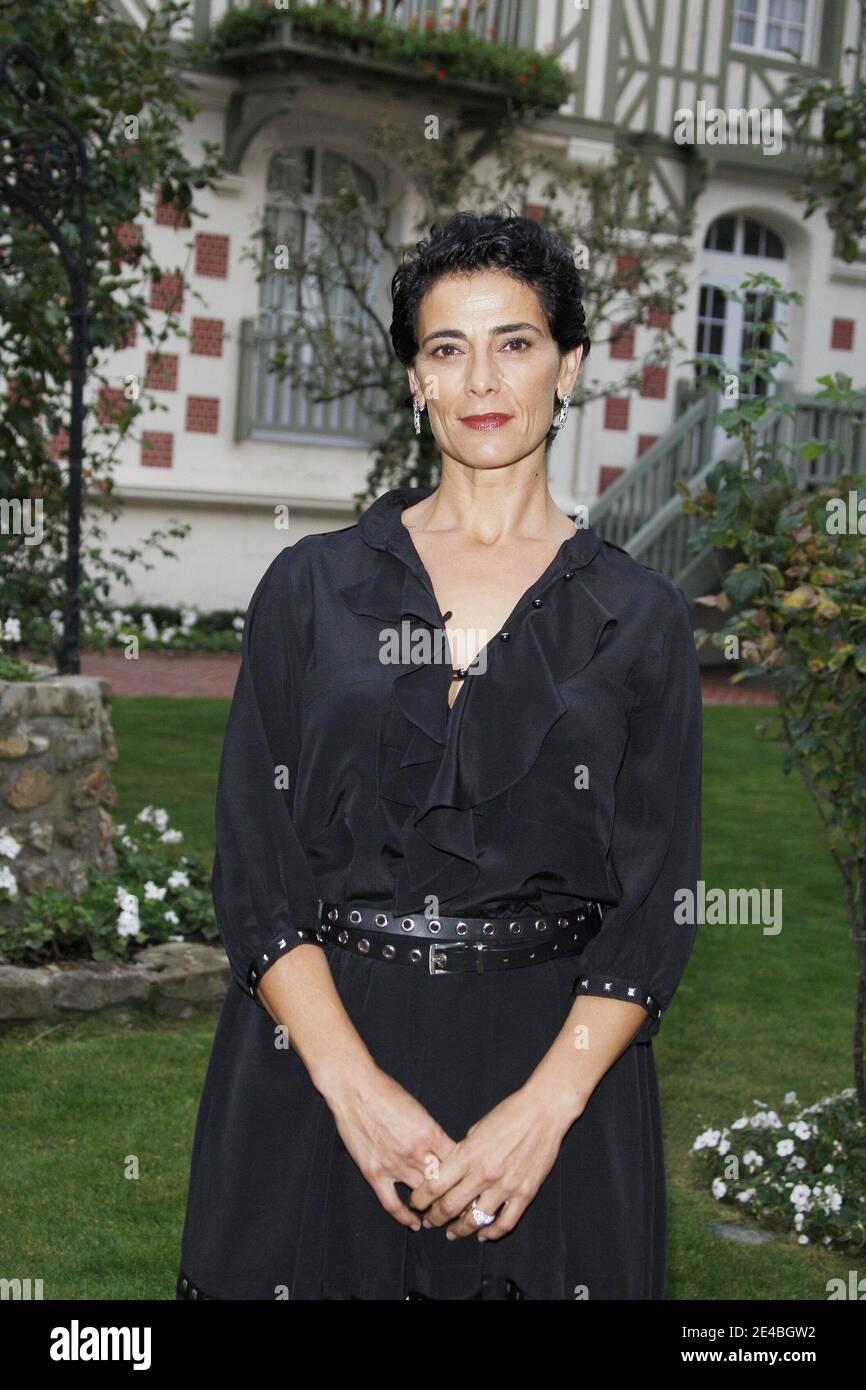 EXCLUSIVE. Palestinian actress, director and screenwriter Hiam Abbass ...