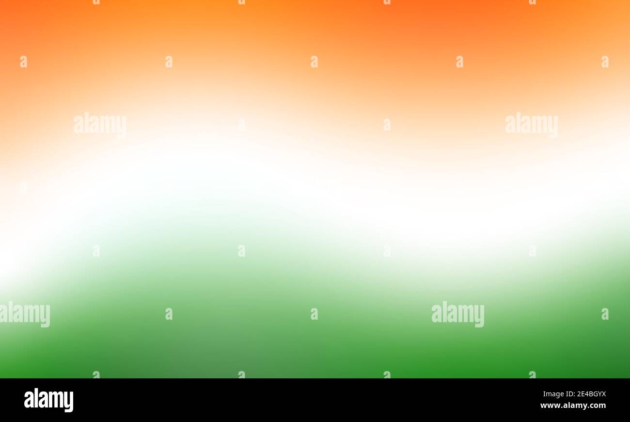 Vector illustration of indian tricolor flag background. Modern abstract ...