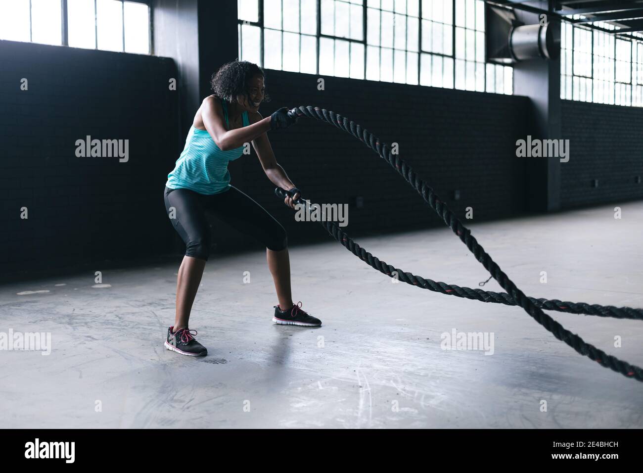Battling rope hi-res stock photography and images - Alamy