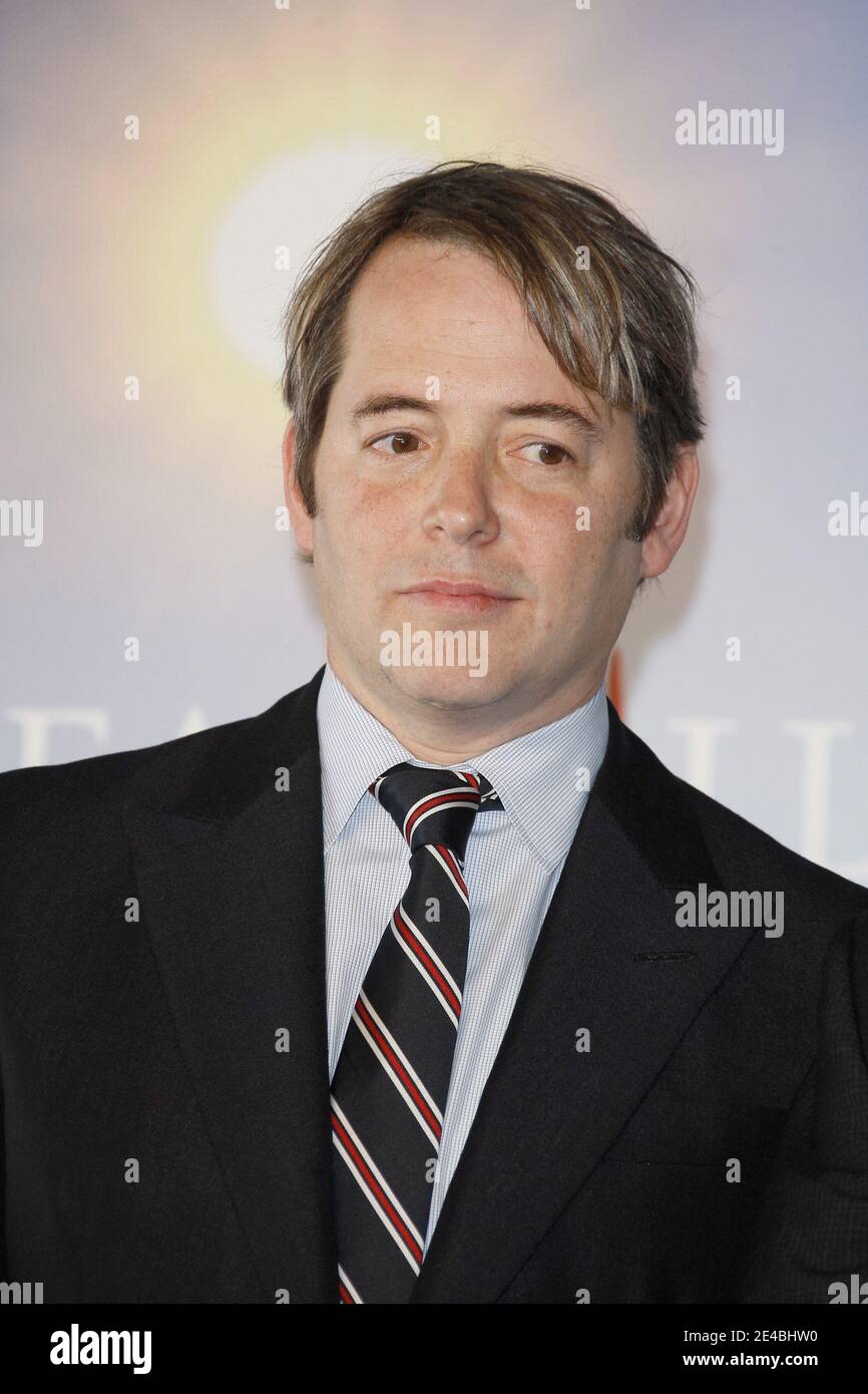 Actor Matthew Broderick poses for a photocall for 'Wonderful world ...