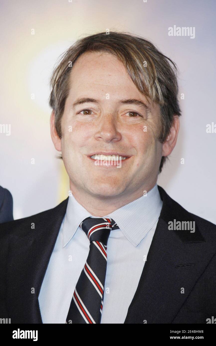 Actor Matthew Broderick poses for a photocall for 'Wonderful world ...