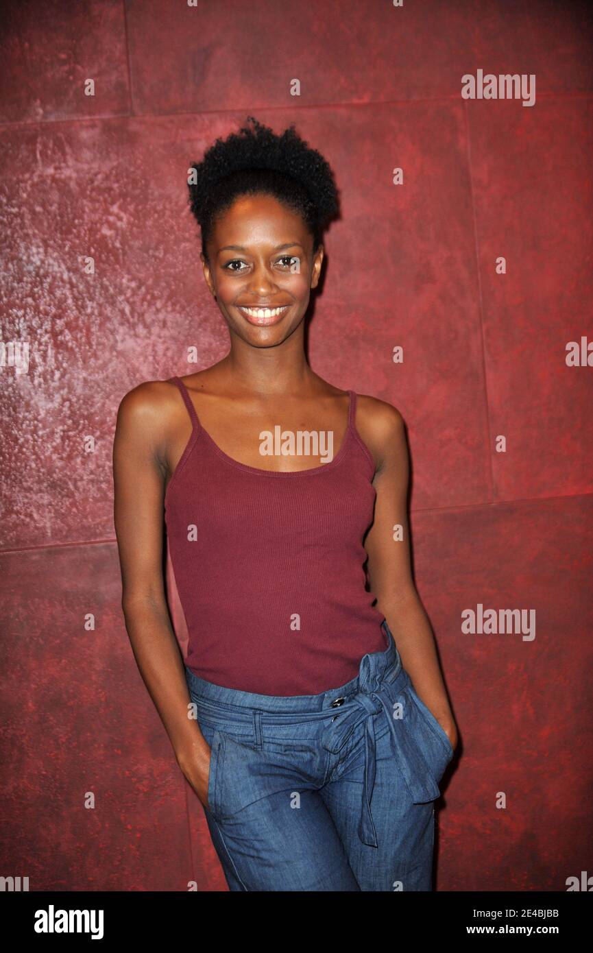 Vanessa Dolmen attending Lagardere Active TV press conference held at ...