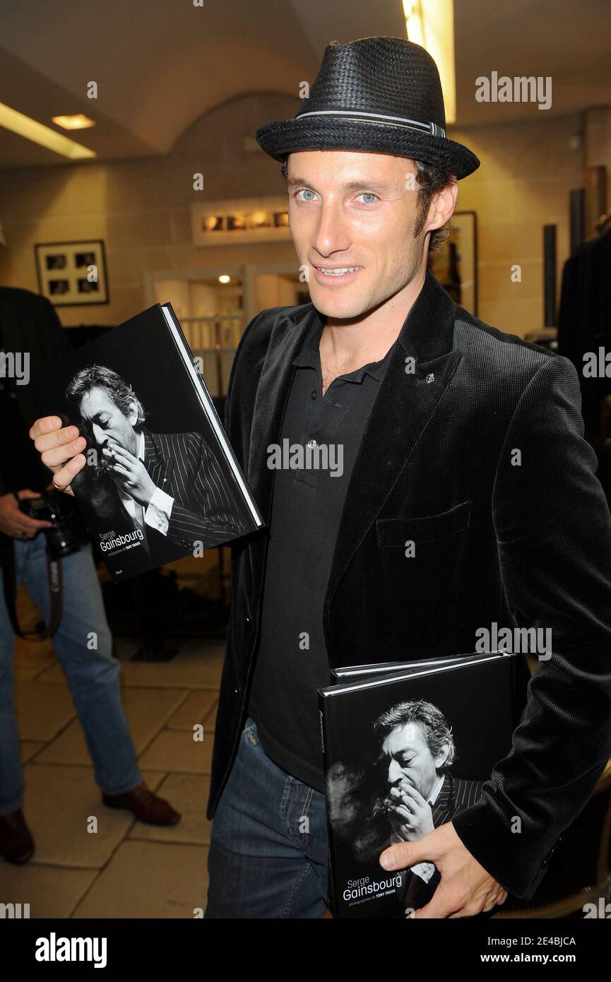 Chris Stills attending the 'Serge Gainsbourg' Exhibition by Tony Frank ...