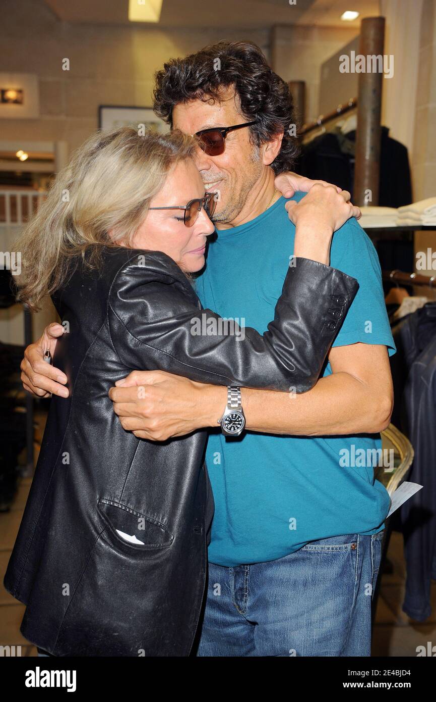 Veronique Sanson with Tony Frank attending the 'Serge Gainsbourg ...