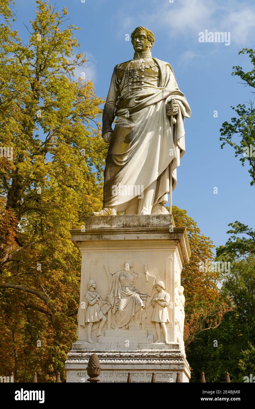 Malte monument in the castle park hi-res stock photography and images ...