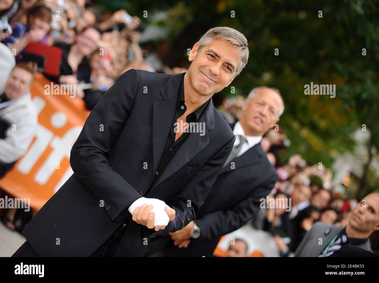 "George Clooney attends the screening of ""The Men Who Stare at Goats ...
