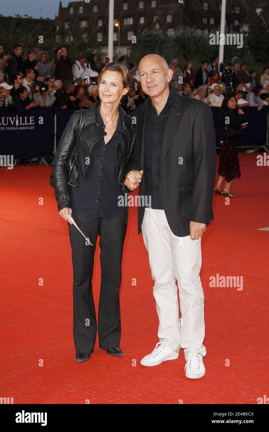 Marie-Sophie Berthier poses at the Centre International Deauville prior ...