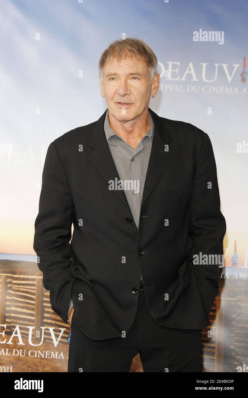 American actor harrison ford poses hi-res stock photography and images ...