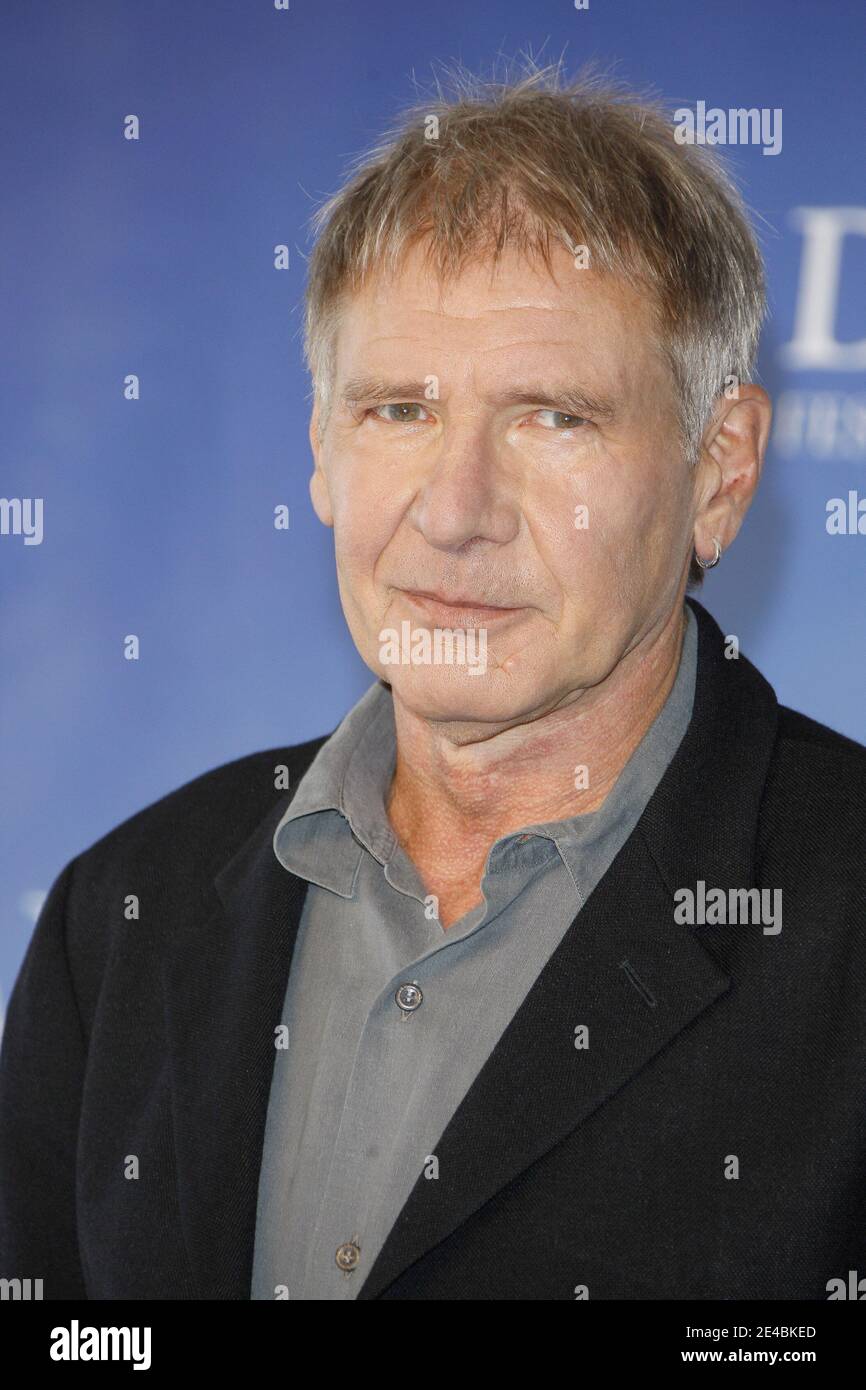 American actor harrison ford poses hi-res stock photography and images ...