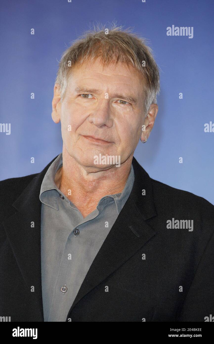 American actor harrison ford poses hi-res stock photography and images ...