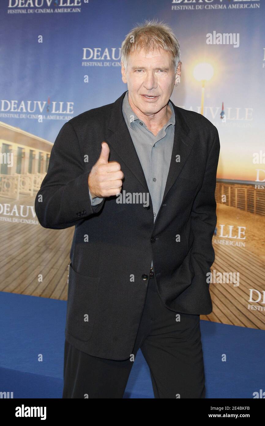 American actor harrison ford poses hi-res stock photography and images ...