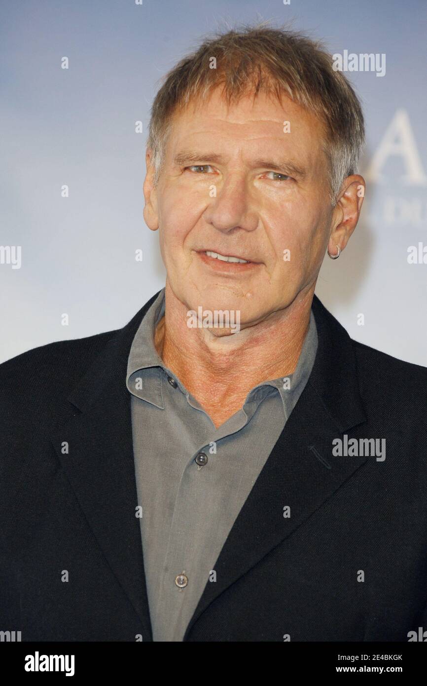 American actor harrison ford poses hi-res stock photography and images ...