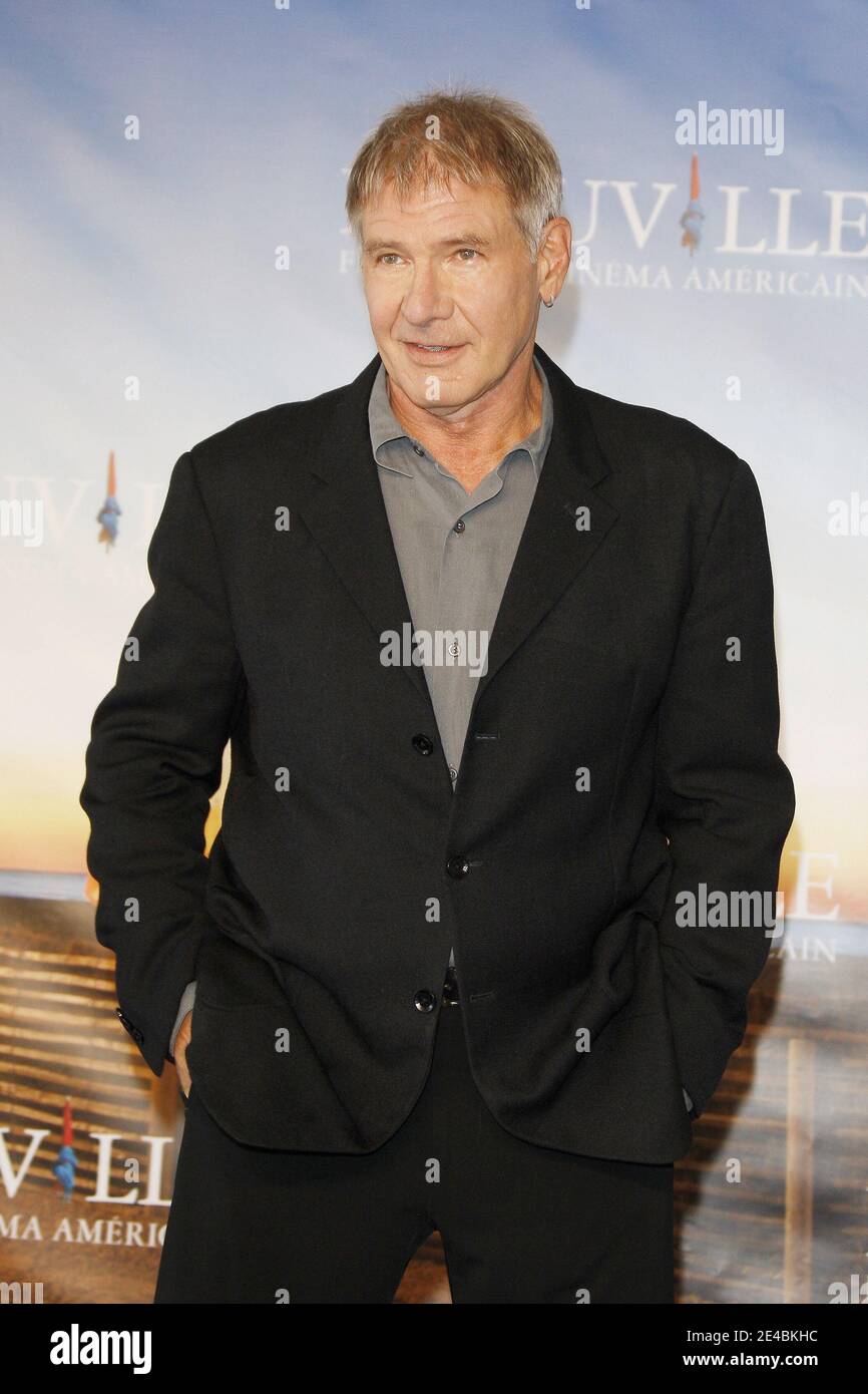 American actor harrison ford poses hi-res stock photography and images ...