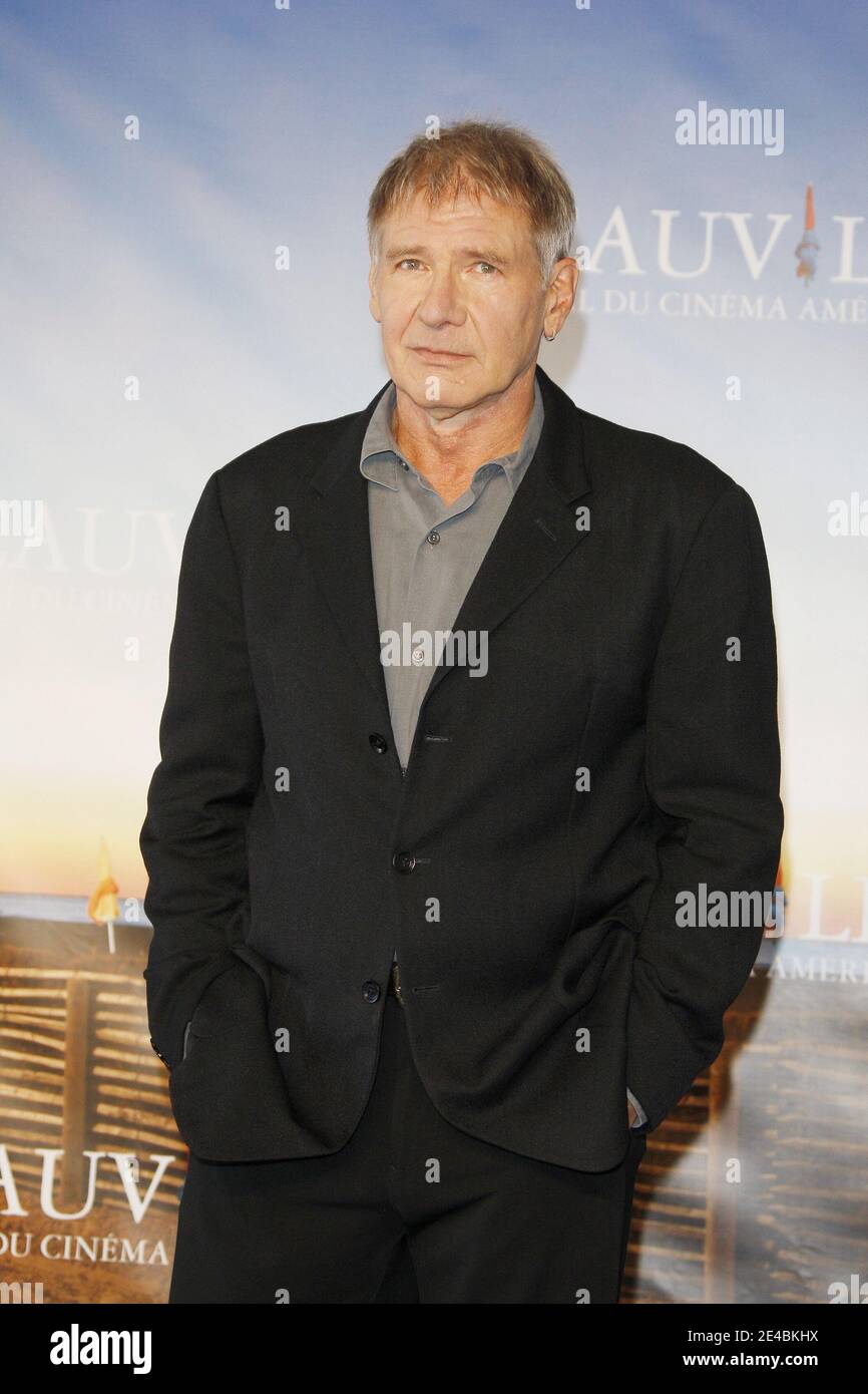 American actor harrison ford poses hi-res stock photography and images ...