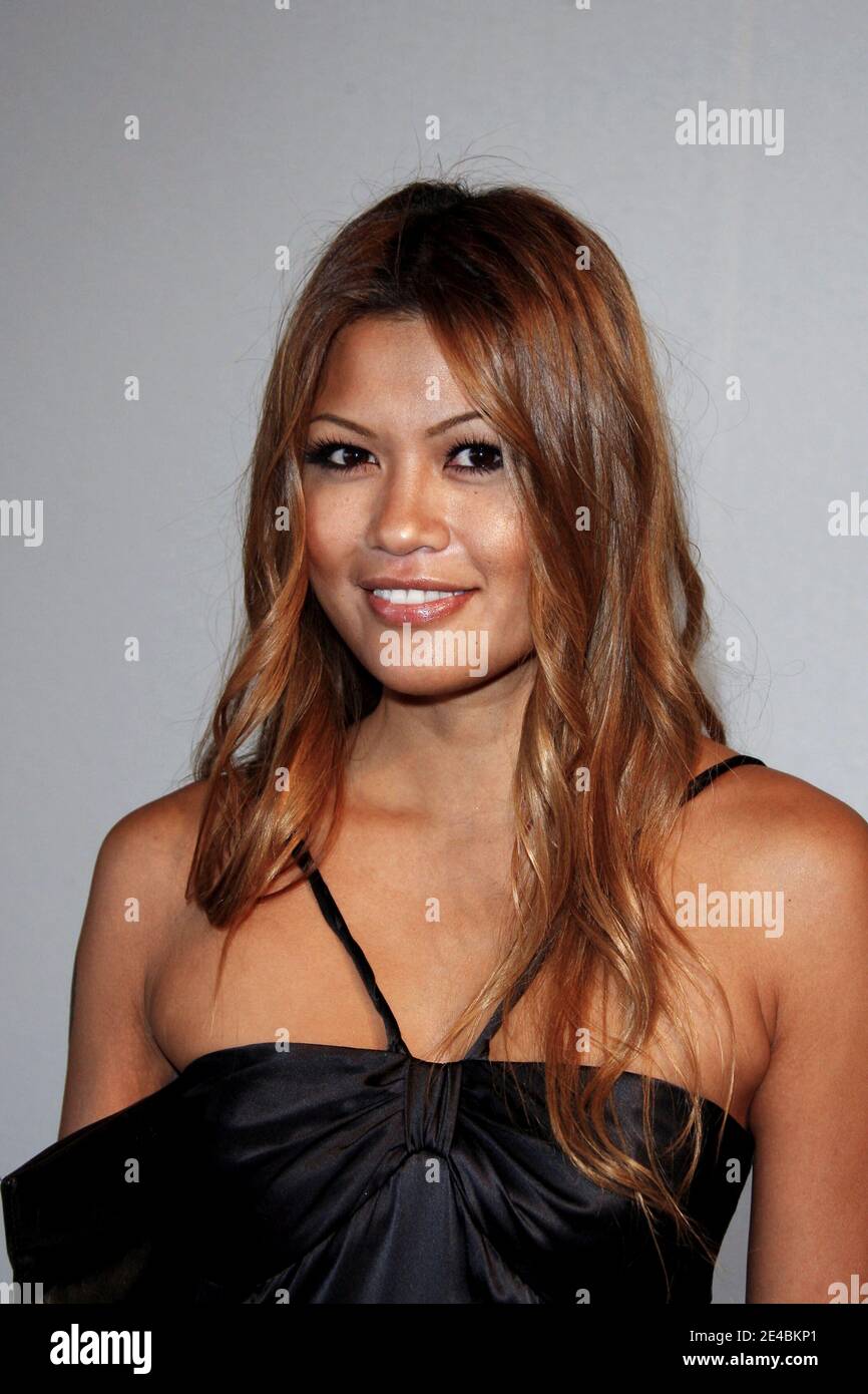 Actress Charmane poses for a photocall for ' Black dynamite' during the ...