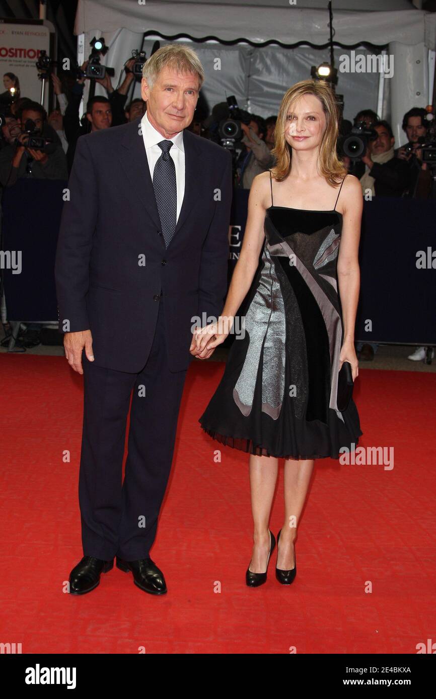 US actor Harrison Ford is guest of honor and his girlfriend Calista ...