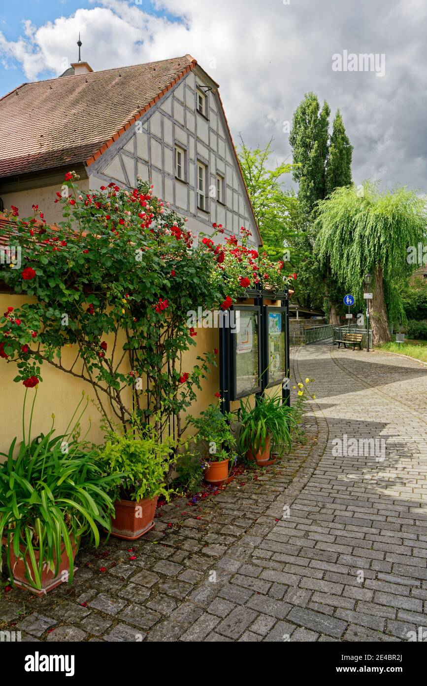 Historic town center in marktbreit am main hi-res stock photography and ...