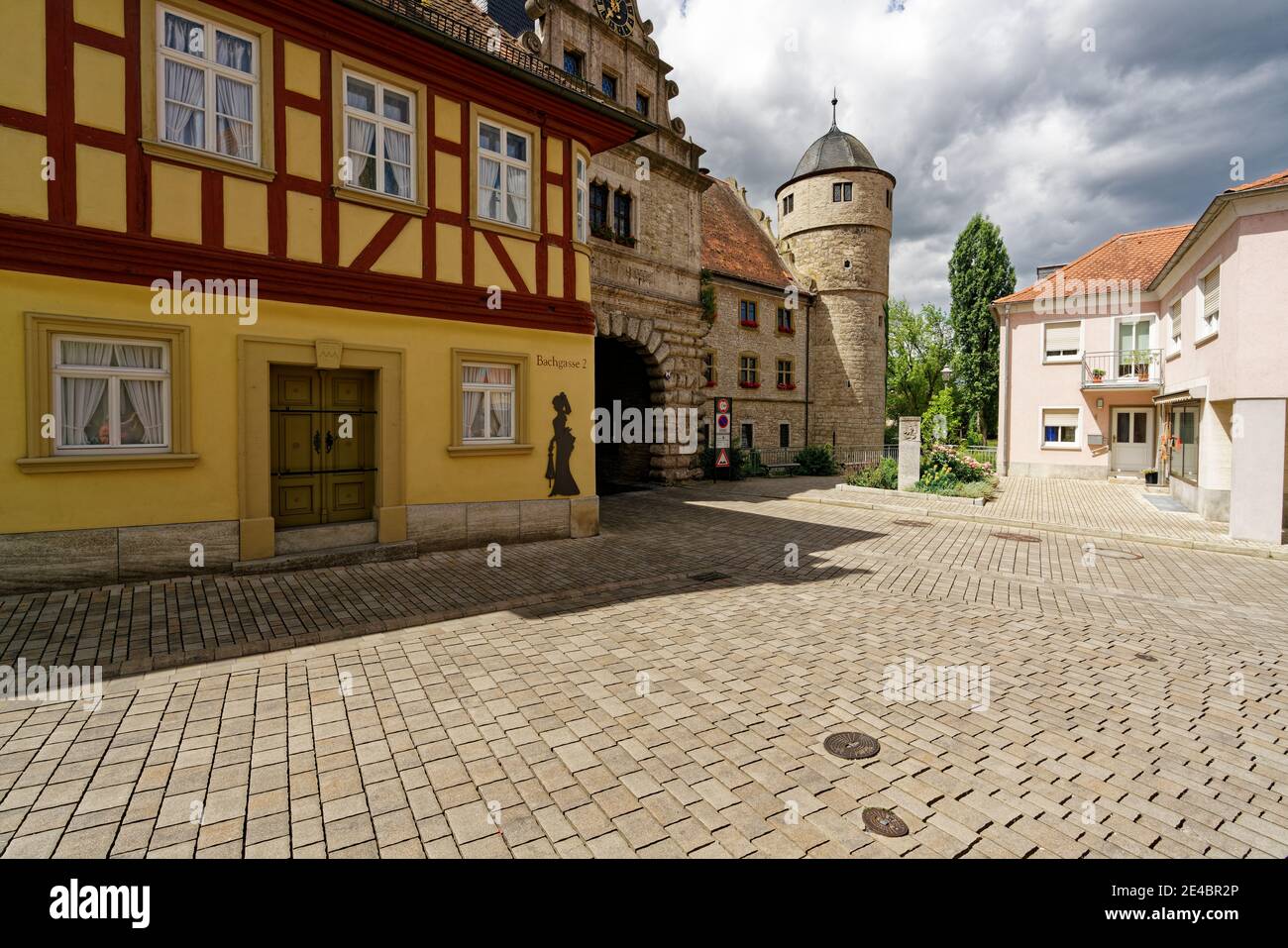 The Malerwinkelhaus - today a museum - in Marktbreit am Main, Kitzingen ...