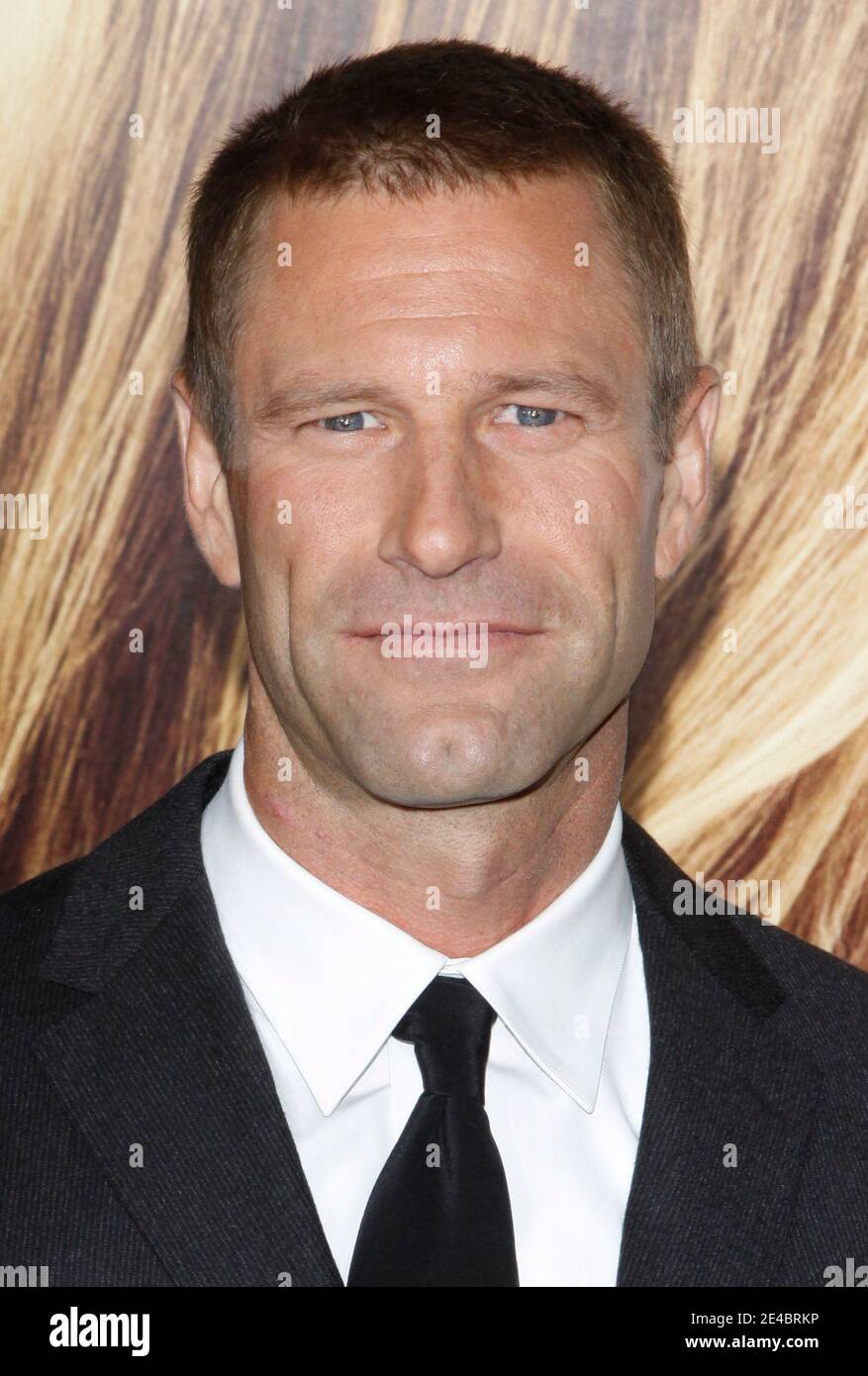 "Aaron Eckhart arrives for The World Premiere of ""Love Happens"" held ...