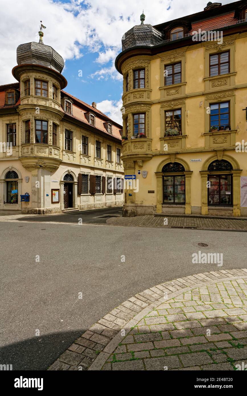 Historic town center in marktbreit am main hi-res stock photography and ...